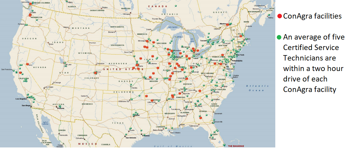 Benefits of ConAgra’s Master Agreement include: